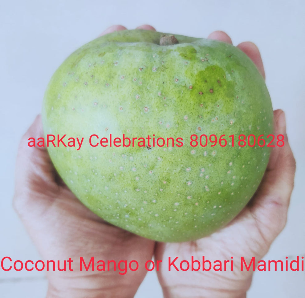 Coconut Mango - Kobbari Mamidi - Raw Jumbo Sweet Mango - (1 Piece ...